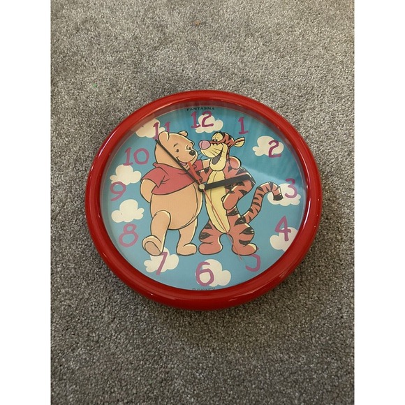 Disney | Other | Vintage Fantasma Winnie The Pooh Tigger Red Disney ...